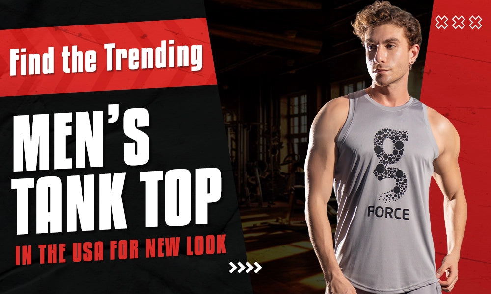 Find the Trending Men's Tank Top in the USA For New Look – Gravity Force